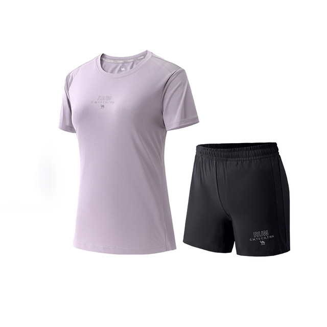 Camel Sports Quick-Drying Suit Women's 2024 Summer New Couple Running ...