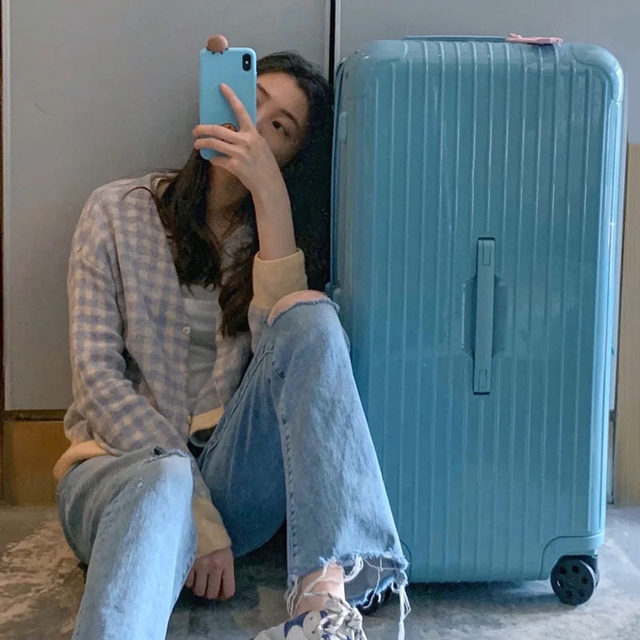 Ultra -Light -capacity luggage Student INS net red girl storage lever ...