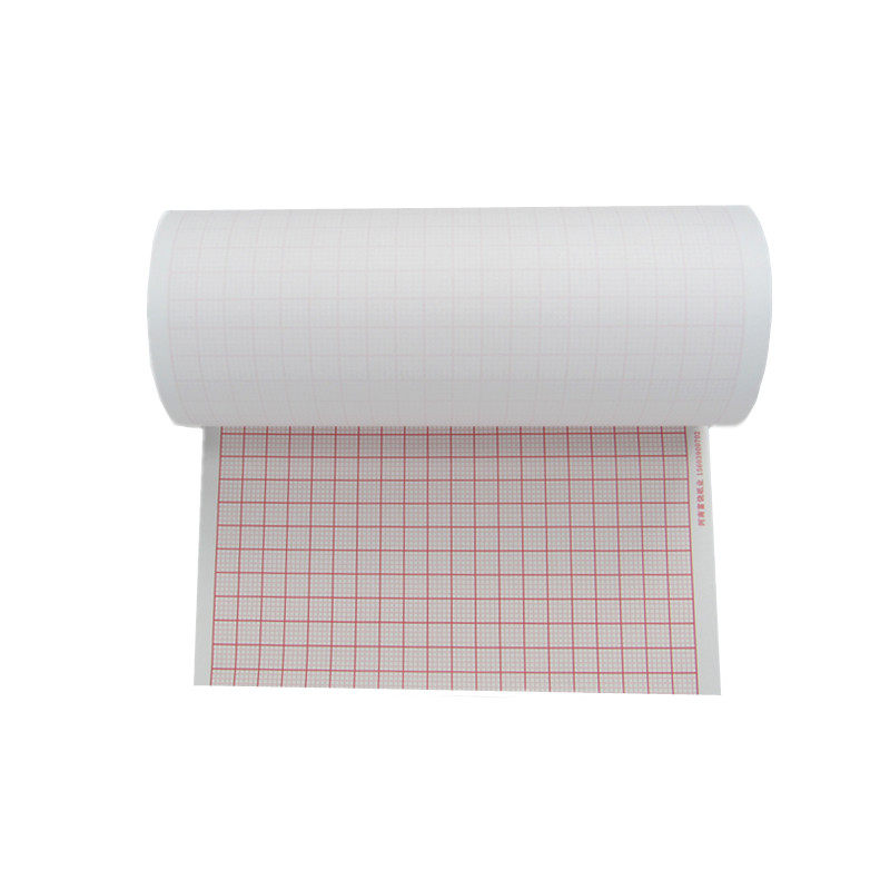 Six-lead ECG drawing 110mmx20 ECG machine printing paper 112mmx20 ...