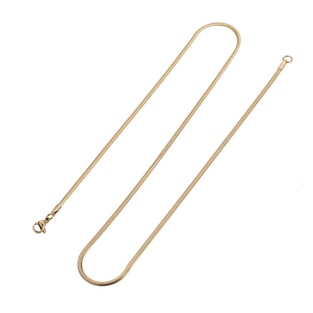 American -style hip -hop titanium steel snake bone chain male and ...