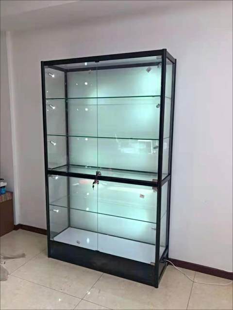 Hand-made display cabinet Lego prize glass display cabinet transparent ...