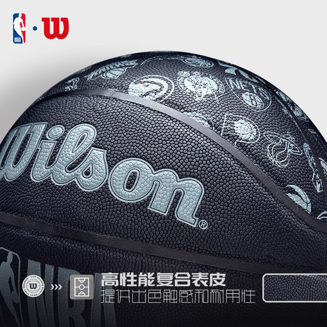 Wilson official NBA joint team emblem indoor and outdoor standard No. 7 ...