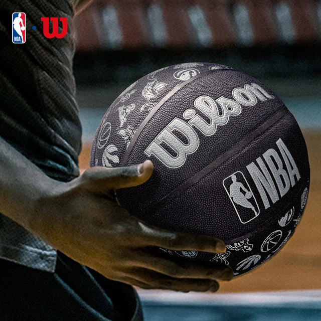 Wilson official NBA joint team emblem indoor and outdoor standard No. 7 ...