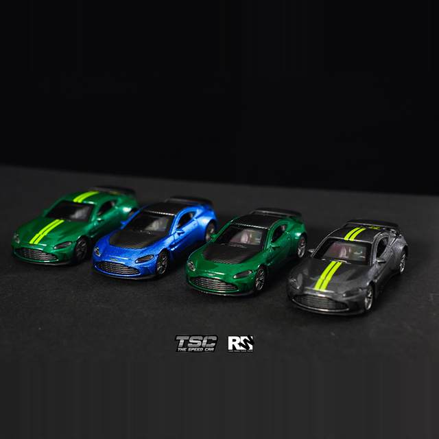 TSC genuine authorized 1/64 pocket alloy exquisite car model Aston ...