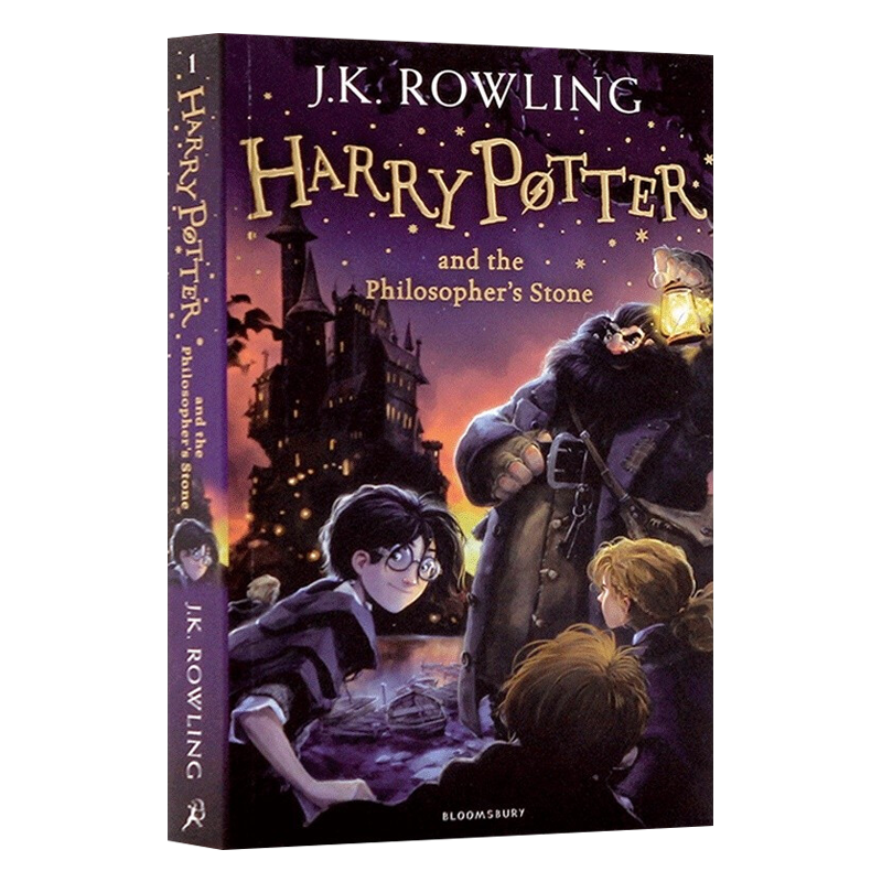 Хари Потър и Философският камък - Оригинално издание на английски - Дж ...