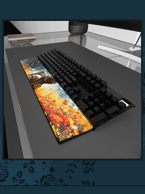 Huang Liang Yimeng Mechanical Keyboard Wireless Resin Table Set ...