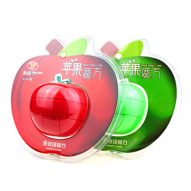 Yongjun Apple Cube 3X3 Irregular Shape Peace Fruit Toy House Fortune ...
