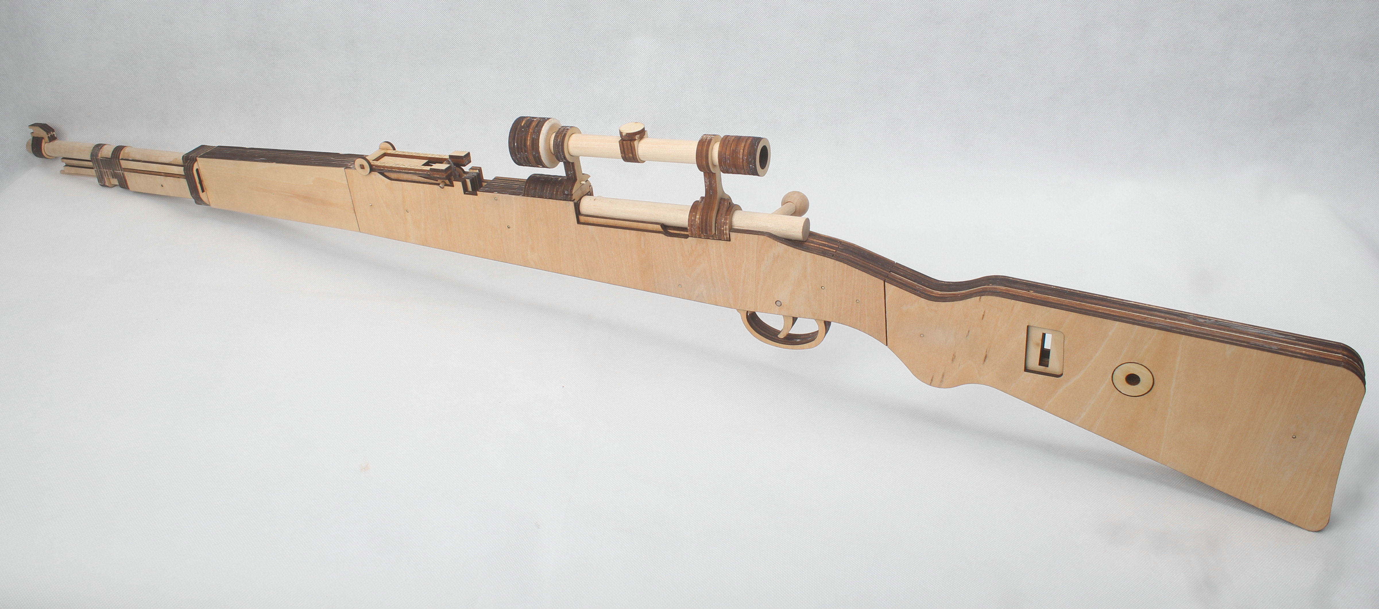 Mauser 98k Kar98 Cosplay Rifle - Wooden Soft Bullet Gun
