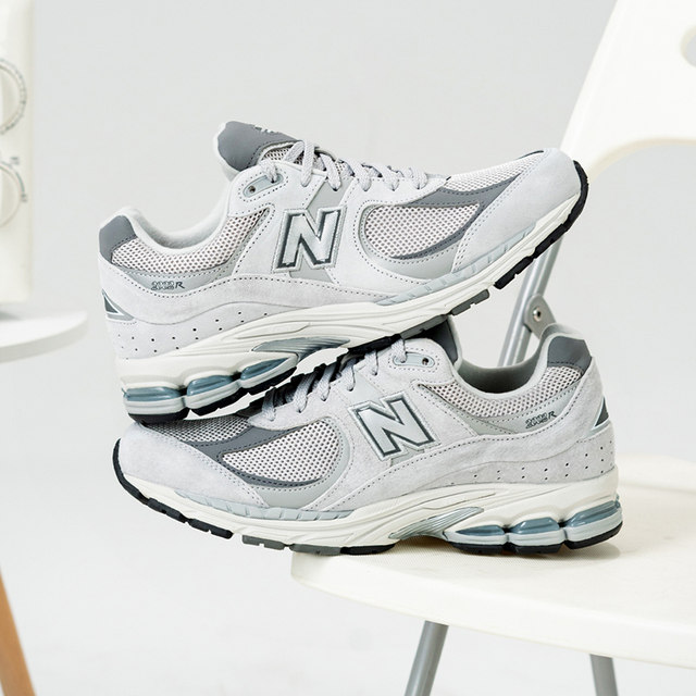 New Balance NB official authentic mist gray daddy shoes men's and women ...
