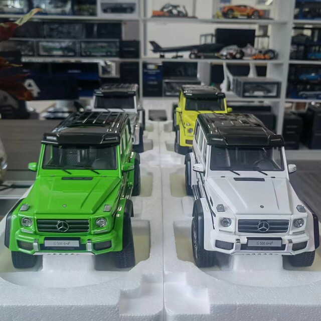 Autoart Alto 1:18 Mercedes -Benz G500 4*4 simulation big G car model ABS material collection car ...
