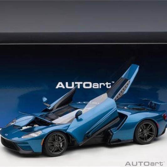 AUTOart AUTO 1:18 Ford GT simulation car model ABS material collection ...