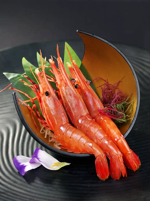 Canadian imported low-temperature peony shrimp 1kg Japanese sashimi ...