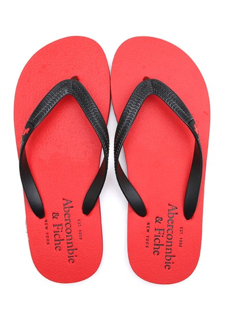 Summer simple fawn men's flip-flops flip-flops simple British style ...