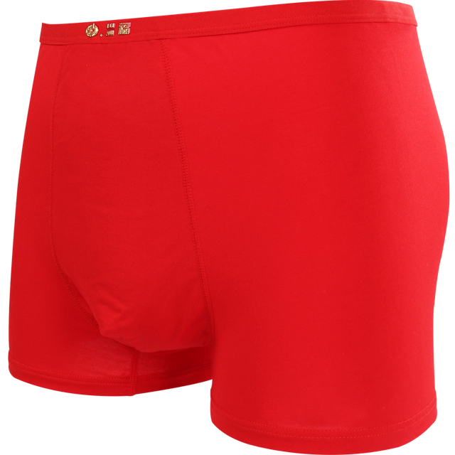 Big red underwear men's boxer briefs pure cotton boxer shorts for ...