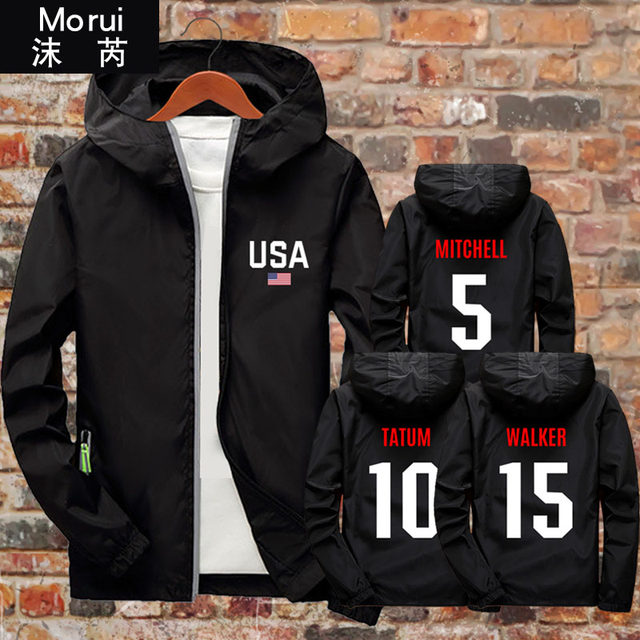 USA Men's Basketball World Cup USA Team Basketball Clothes Hooded ...