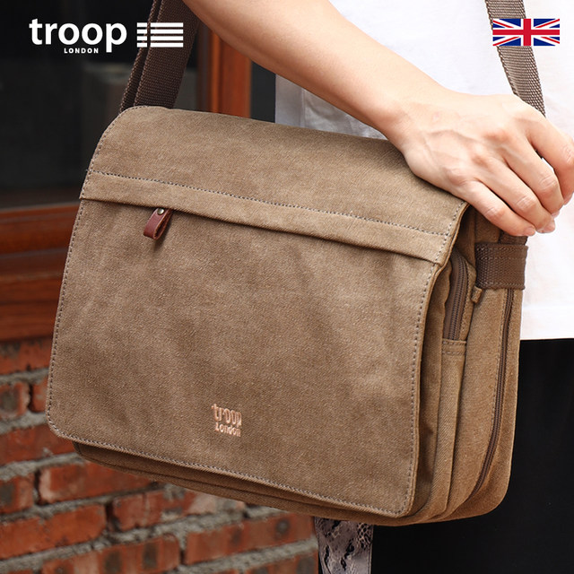Troop casual shoulder bag men's simple and fashionable young men's ...