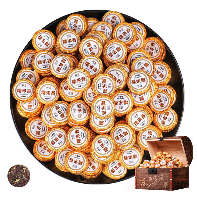 Thé Pu'er du Yunnan - Tao Tea Fragrance Mini Tuo Cha - Feuilles de thé ...