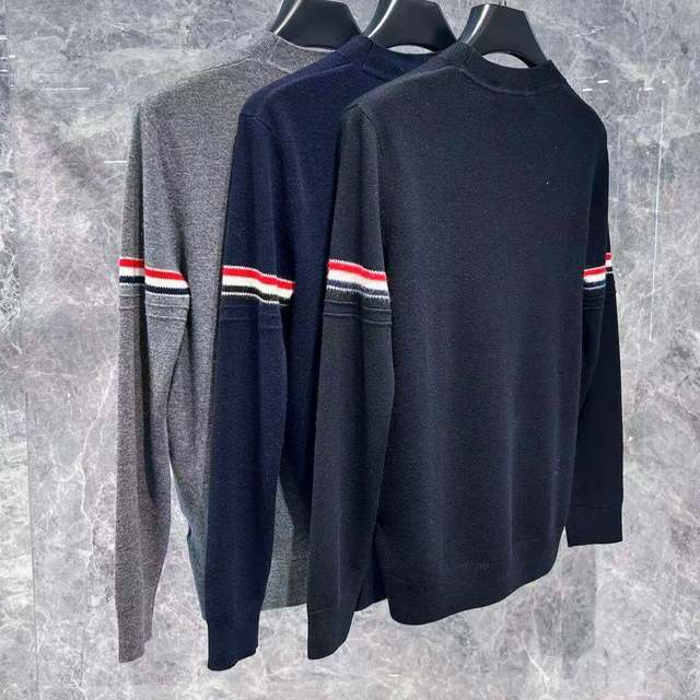 European high-end autumn and winter men's long-sleeved sweaters ...