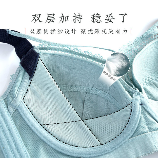 Moonlight large size bra big chest showing small chest underwear women ...