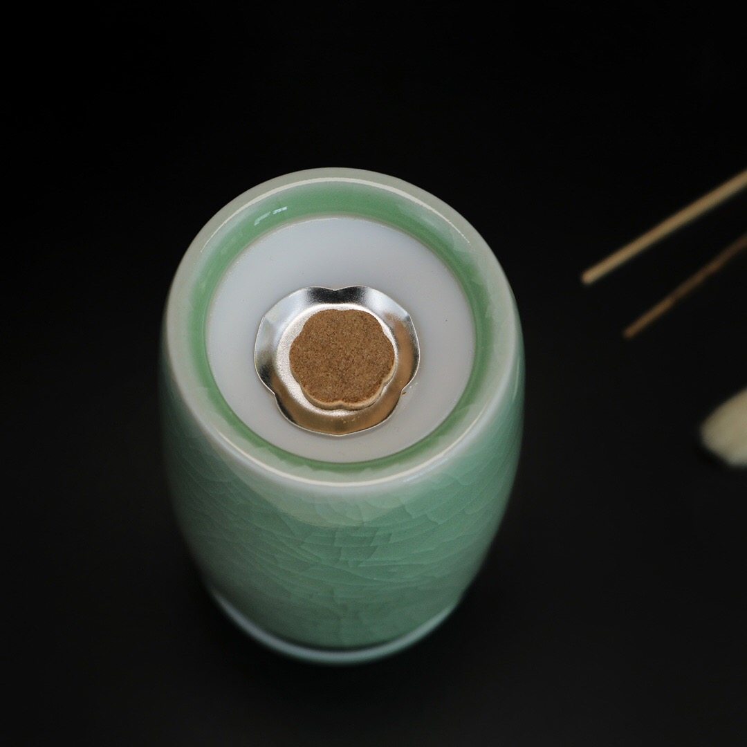 Olive Incense Round Workshop Handheld Rechargeable Portable Incense ...