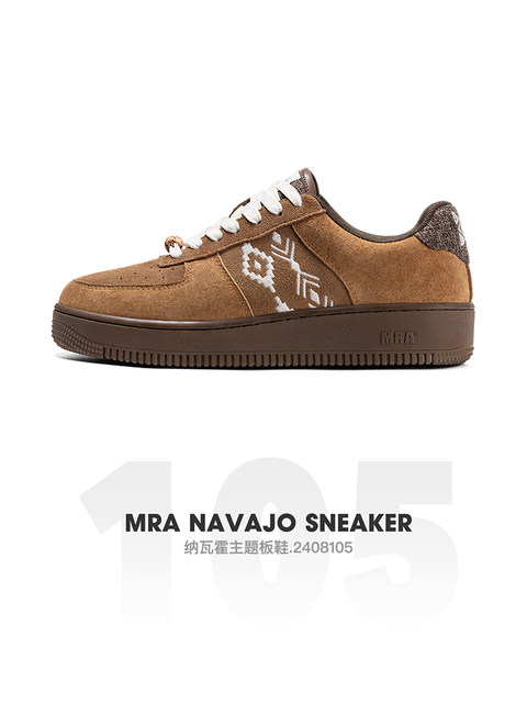 MRA Navajo theme board shoes men's shoes 2025 spring new niche design ...