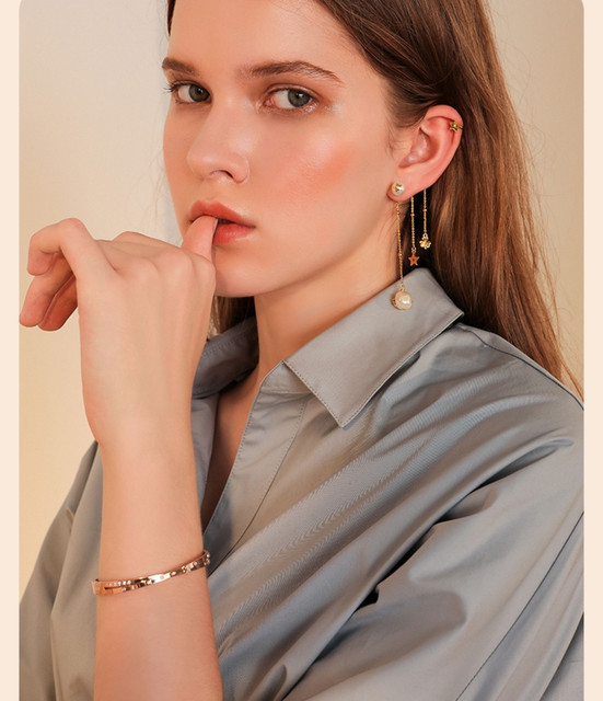 ZEGL Roman numerals light luxury temperament high-end design stacking ...