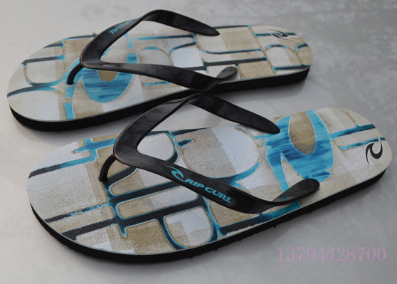 Plus size British men's flip-flops sandals men's shoes breathable beach ...