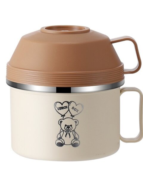 304 stainless steel insulated lunch box, student lunch box, office worker fast food cup ...