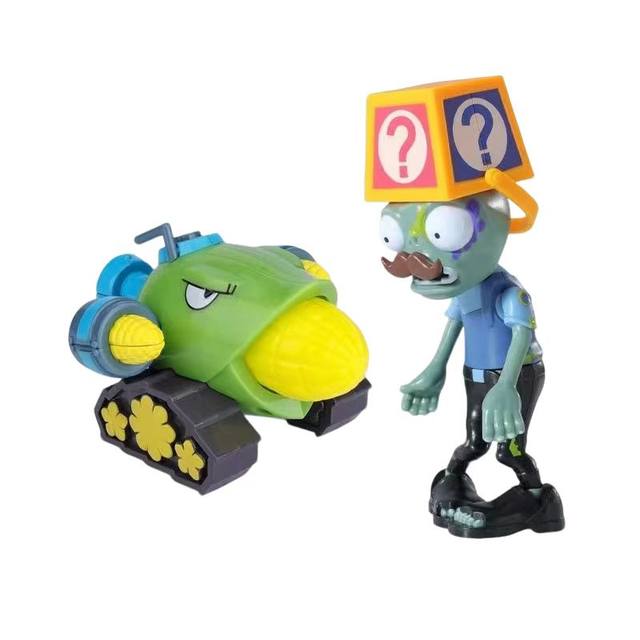 Genuine plant vs. zombie toy security zombie doll ornament mech ...