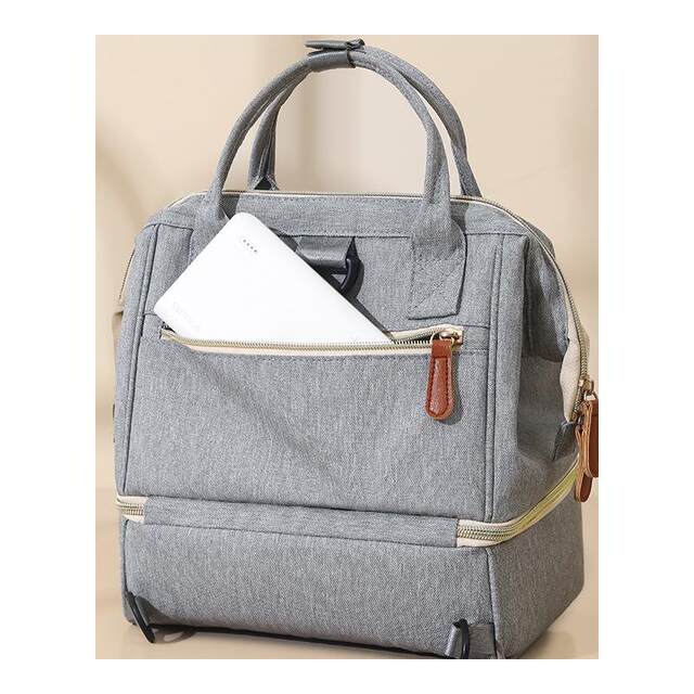 New double-layer insulation bag, outdoor portable mommy bag, waterproof ...