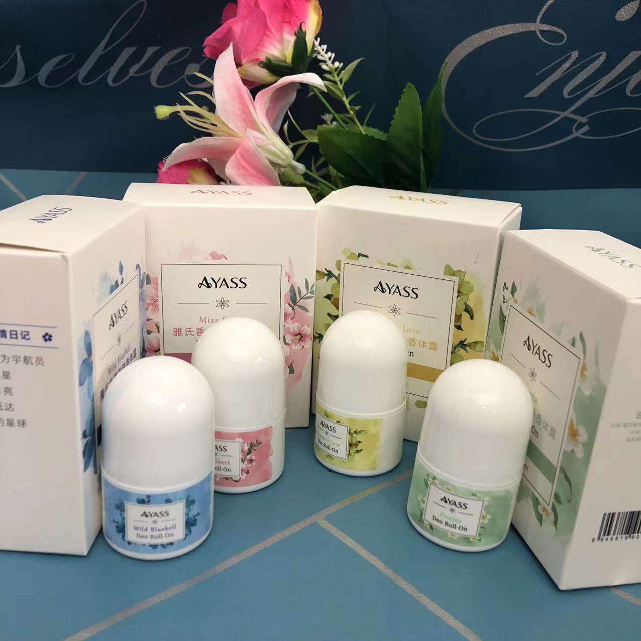 Arashi Fragrance Roll-on Deodorant Roll-on Perfume Body Armpit Fresh ...