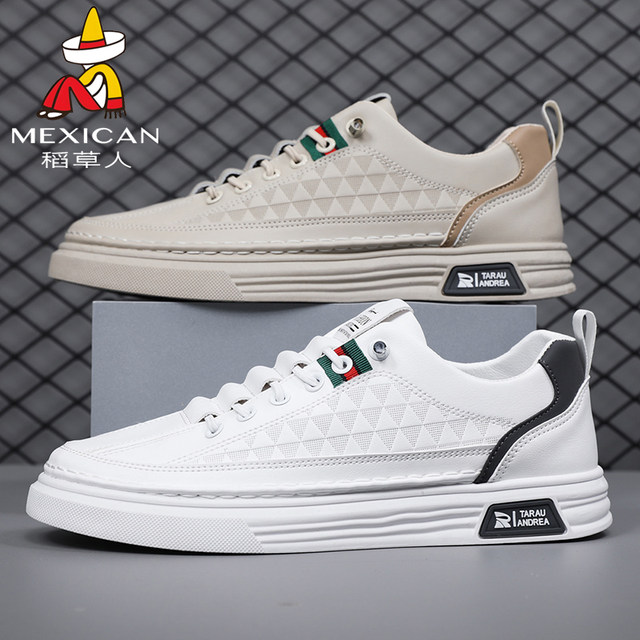 Scarecrow men's shoes for summer new men's breathable board shoes ...