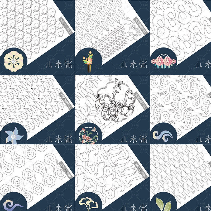Linxilove Handmade Paper Flower Mold - Millet Porridge Phase 7