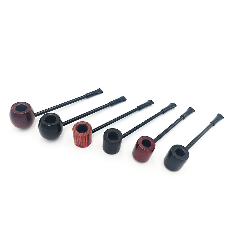 Mini sac à cigarettes droit popeye pipe | filtre à fumée en bois massif