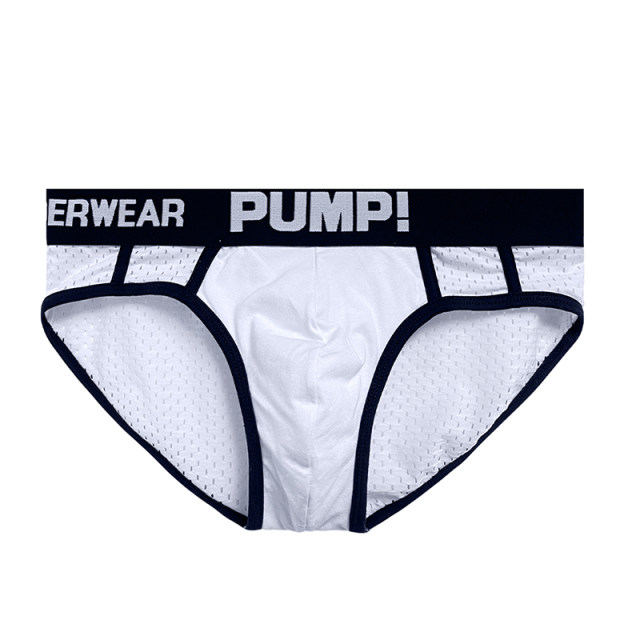 Men underwear pump! Men's briefs briefs with bullet separation mesh ...
