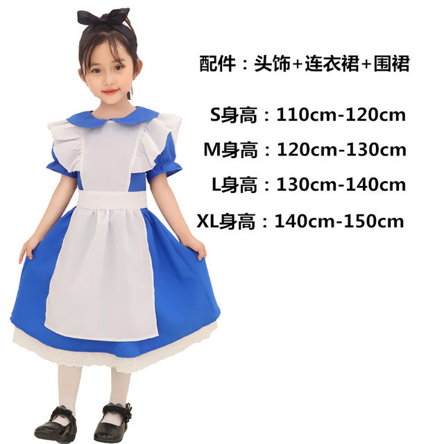 Alice in Wonderland skirt Disney cos princess skirt children's ...