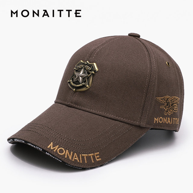 Monette hat men's new peaked cap spring and autumn sun protection large ...