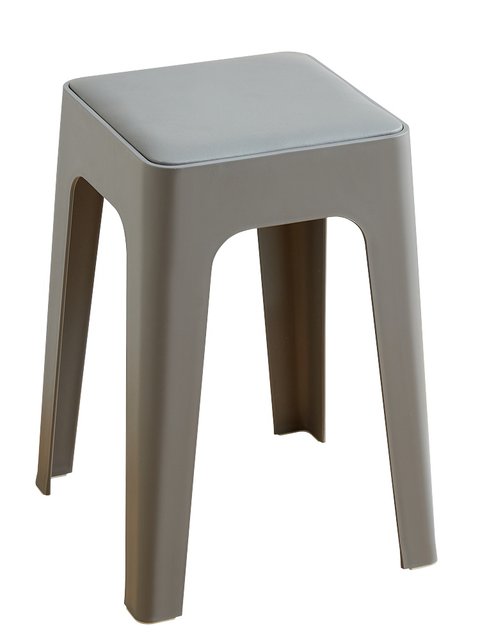 Dining chair extra thick modern thickened plastic stool household ...