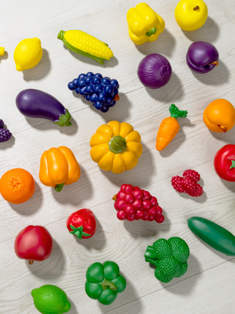 Les jouets d'fruits et légumes doux de Fritzs - Ensemble de jeu de ...