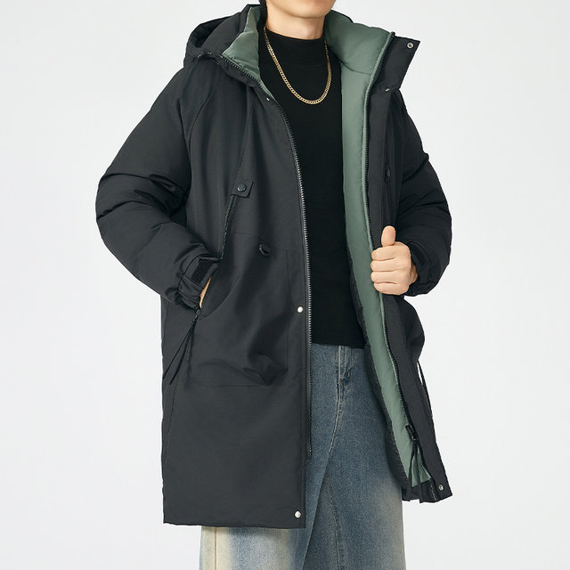 Weizhen's winter thickened and warm large size, long cotton, fat, loose ...