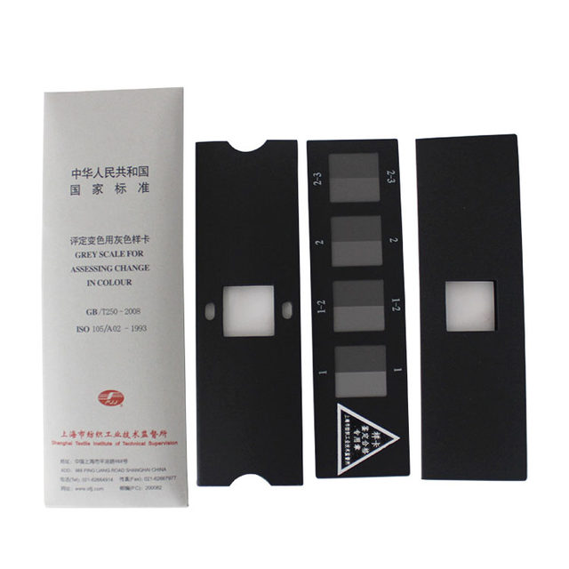 Evaluation color difference standard color card color change gray card ...