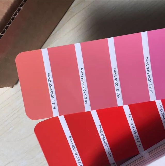 Swedish NCS color card International standard color card NCS G-1 ...