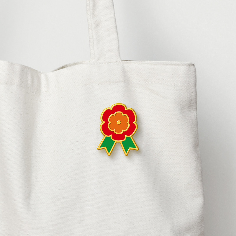 Herodi small red flower medal – inspirativní školní učitel a studentská ...