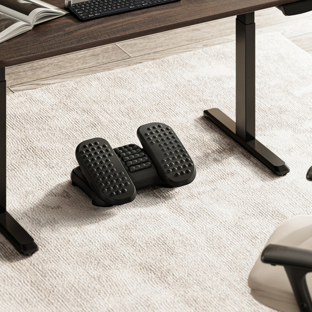 Beihu office under-desk footrest workstation footstool anti-rocking two ...