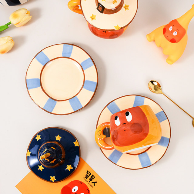 Socca Star Person Co -branded Magic Mark Cup Gift Box Practical ...