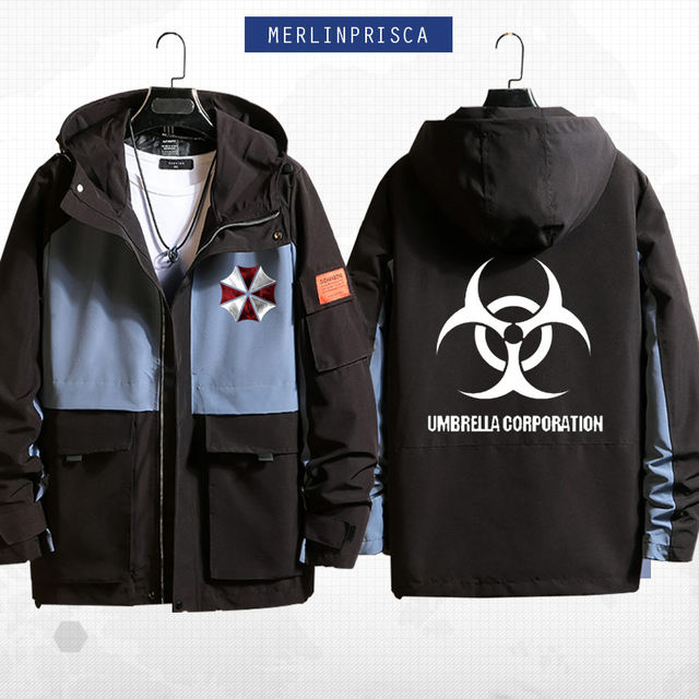 Resident Evil Biohazard Raccoon Umbrella Cardigan Jacket Clothes Male ...