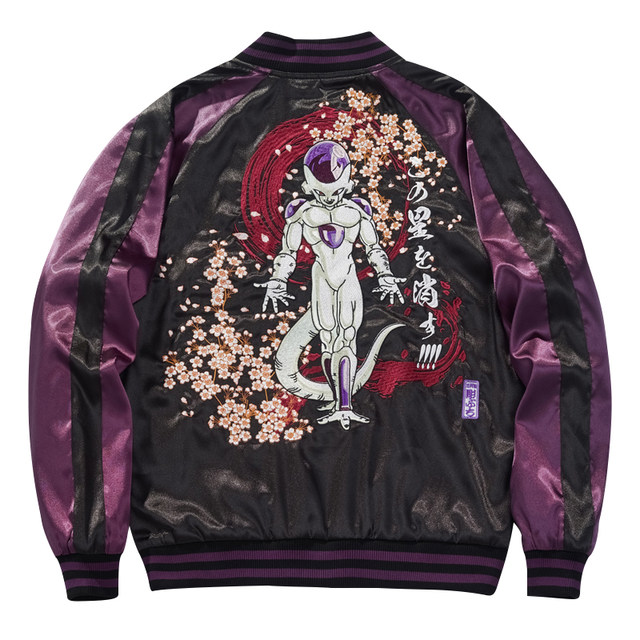 Autumn new anime Dragon Ball Frieza embroidered jacket Yokosuka Heavy ...