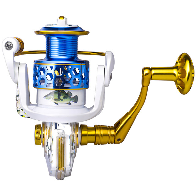 Tokushima VH crystal version 15-axis gapless fishing reel full metal ...