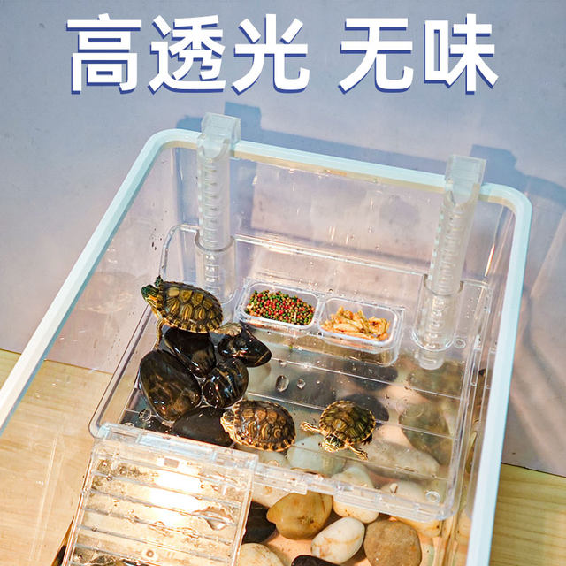 Sensen turtle basking platform climbing platform wall-mounted acrylic ...