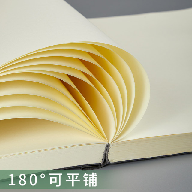 A3 notebook oversized blank book thickened 760 pages simple drawing ...